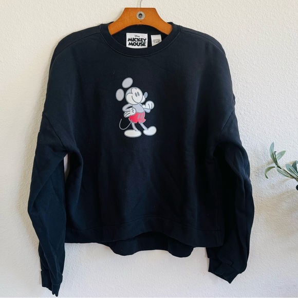 Disney | Sweaters | Disney Women Black Mickey Mouse Sweater | Poshmark
